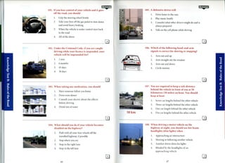Ontario driver _s_handbook_study_guide_-_knowledge_and_road_test | PDF