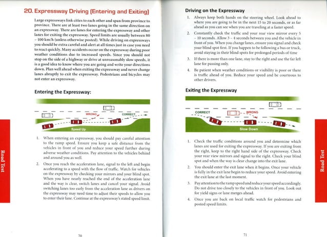 Ontario driver _s_handbook_study_guide_-_knowledge_and_road_test | PDF