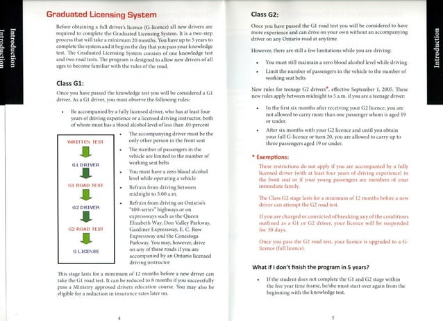 Ontario driver _s_handbook_study_guide_-_knowledge_and_road_test | PDF