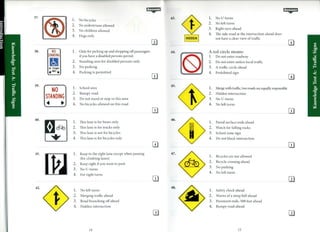 Ontario driver _s_handbook_study_guide_-_knowledge_and_road_test | PDF