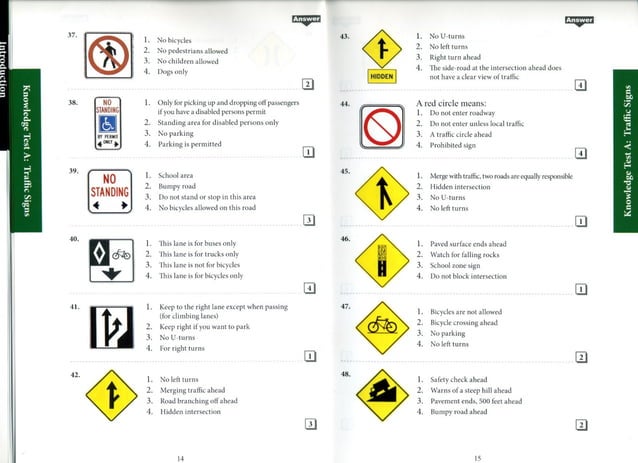 Ontario driver _s_handbook_study_guide_-_knowledge_and_road_test | PDF