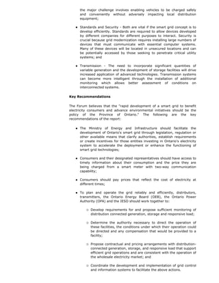 Ontario Smart Grid Forum Report | PDF | Internet of Things | Internet