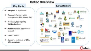 Ontec Overview of Solutions and Services | PPT