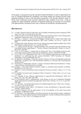 On the approximation of the sum of lognormals by a log skew normal distribution | PDF