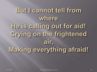 On the beach by Anne Ranasinghe | PPTX