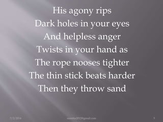 On the beach by Anne Ranasinghe | PPTX