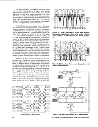 On the design of switched beam wideband base stations | PDF