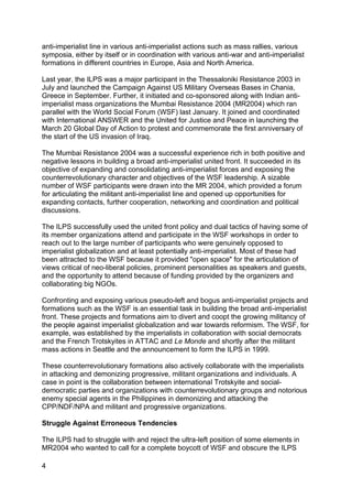 On the Development of a Broad Anti-War and Anti-Imperialist Front | PDF