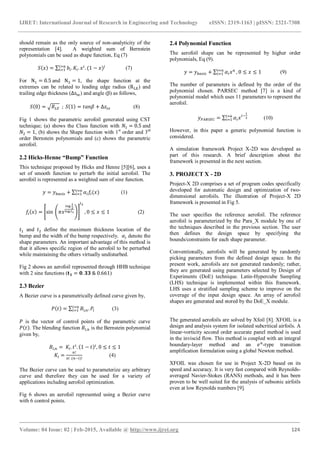 On the effect of shape parameterization on aerofoil shape optimization | PDF