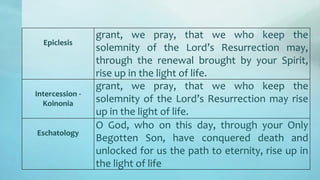 On the euchological prayers | PPT