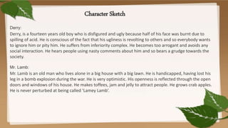 On the face of it ~ Susan Hill; Class XII English Vistas Chapter 6 | PPT