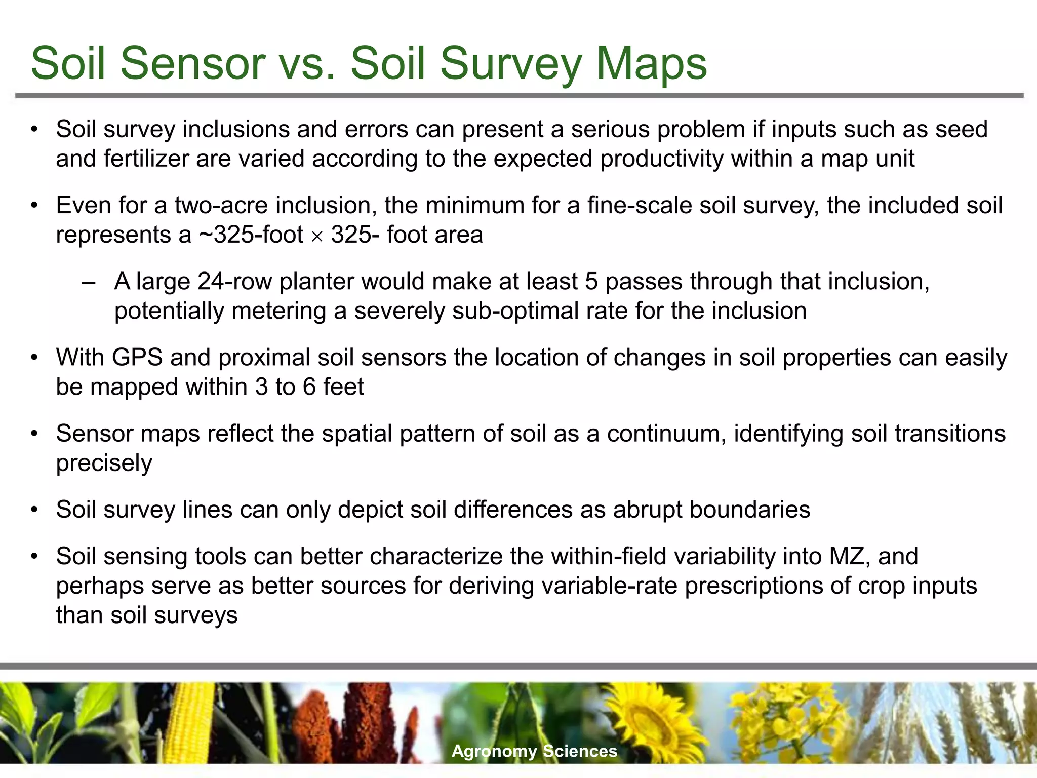 Utilizing On-the-Go Soil Sensing Devices to Improve Definition of ...