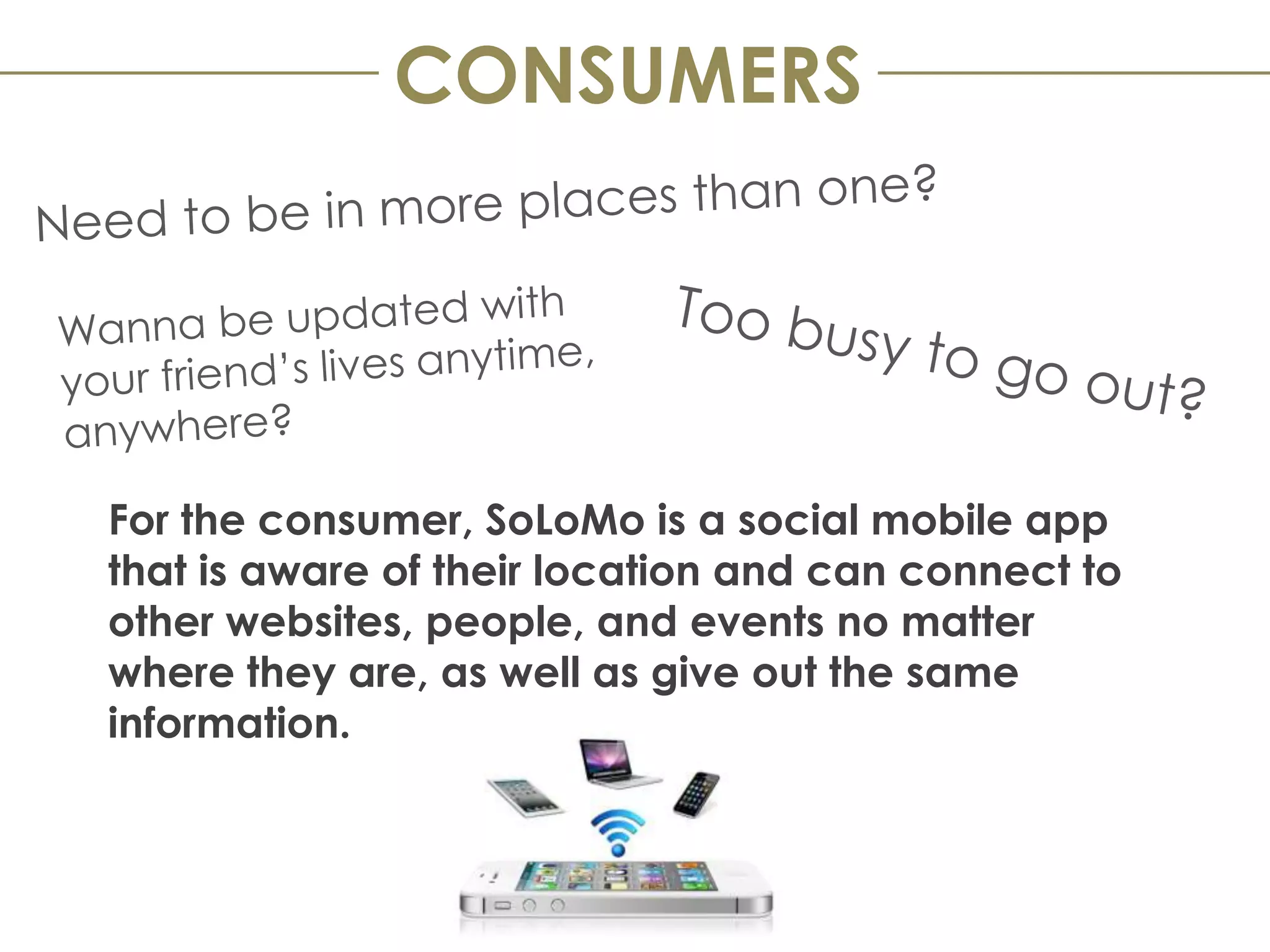 On The Go! with SoLoMo | PPT