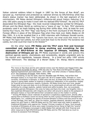 On the identity_of_pm_meles_zenawi_Eritrea Ethiopian by_negussay_ayele ...