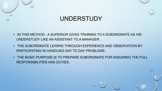 On the job training | PPTX