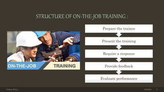 On the job training | PPTX