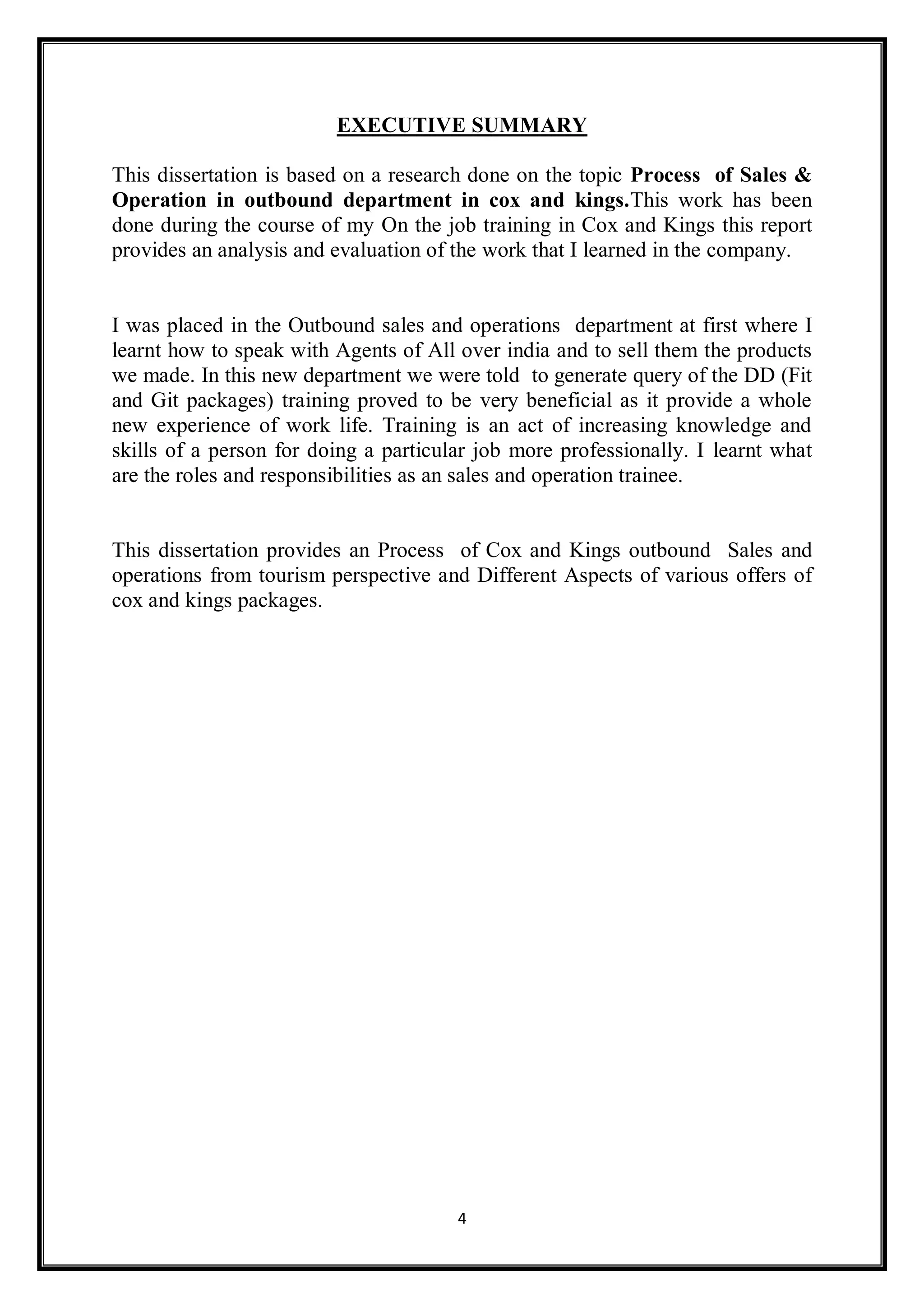 On the job training report | PDF