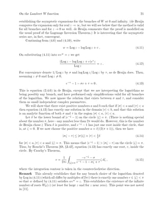 On the lambert w function | PDF