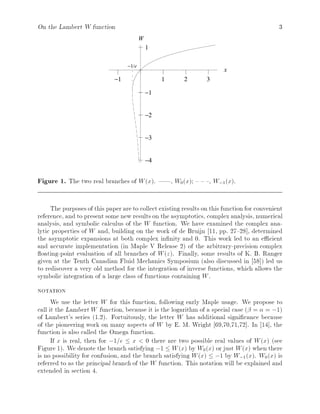 On the lambert w function | PDF