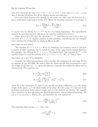 On the lambert w function | PDF