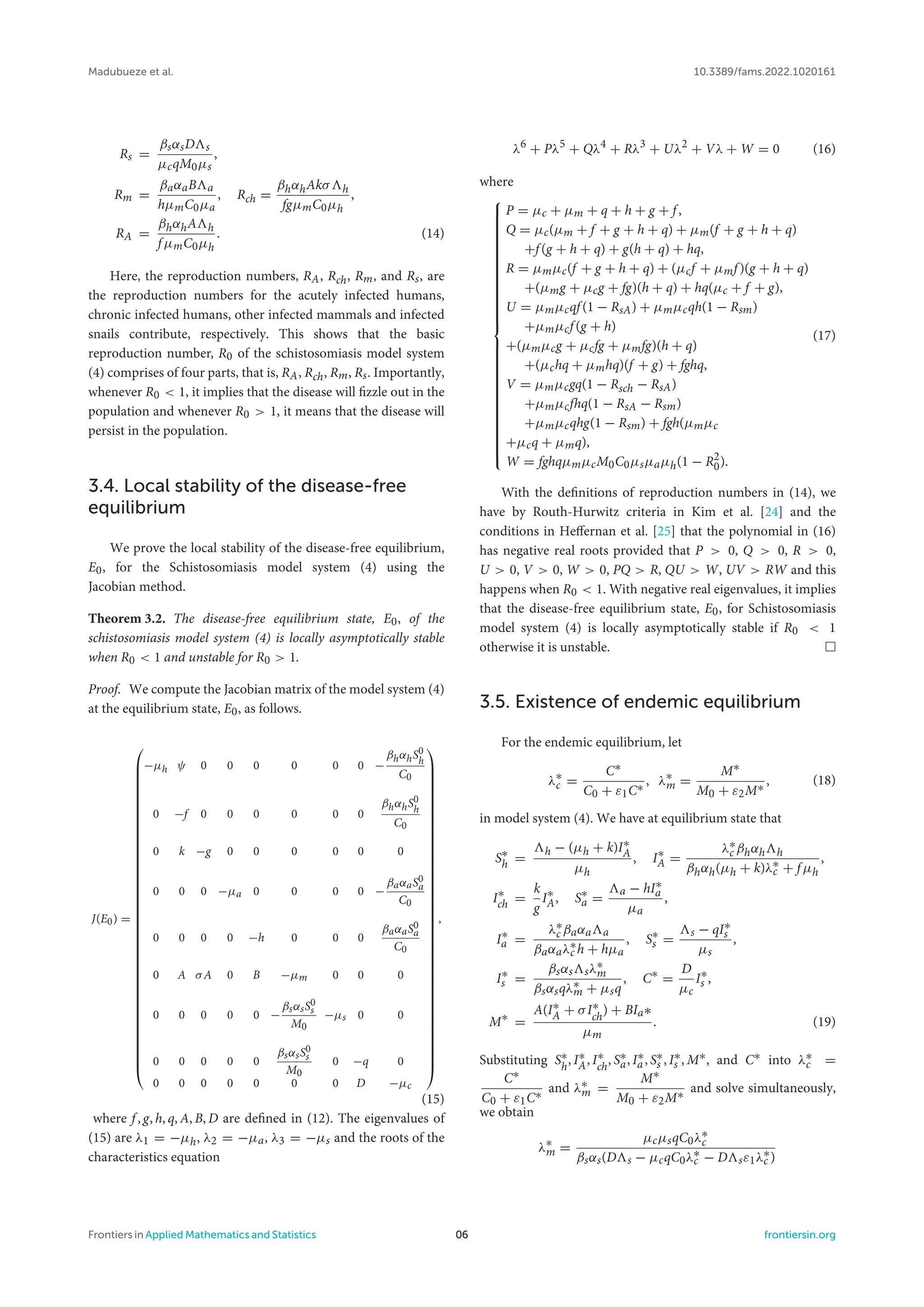 On the mathematical modeling of schistosomiasis transmission dynamics with heterogeneous ...