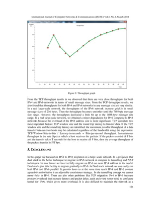 On the migration of a large scale network from i pv4 to ipv6 environment | PDF