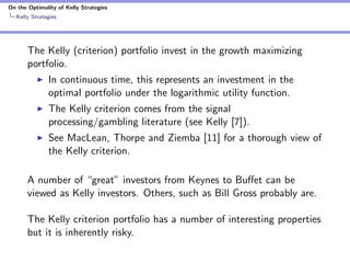 On the Optimality of Kelly Strategies (Presentacion).pdf