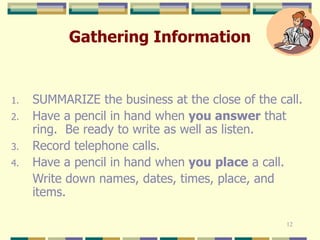 ON THE PHONE..........................ppt