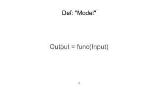 On the representation and reuse of machine learning (ML) models | PPT