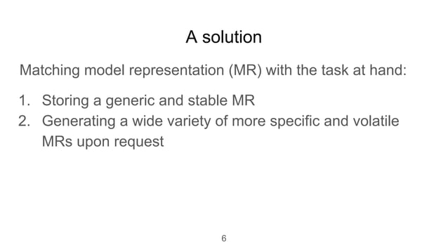 On the representation and reuse of machine learning (ML) models | PPT