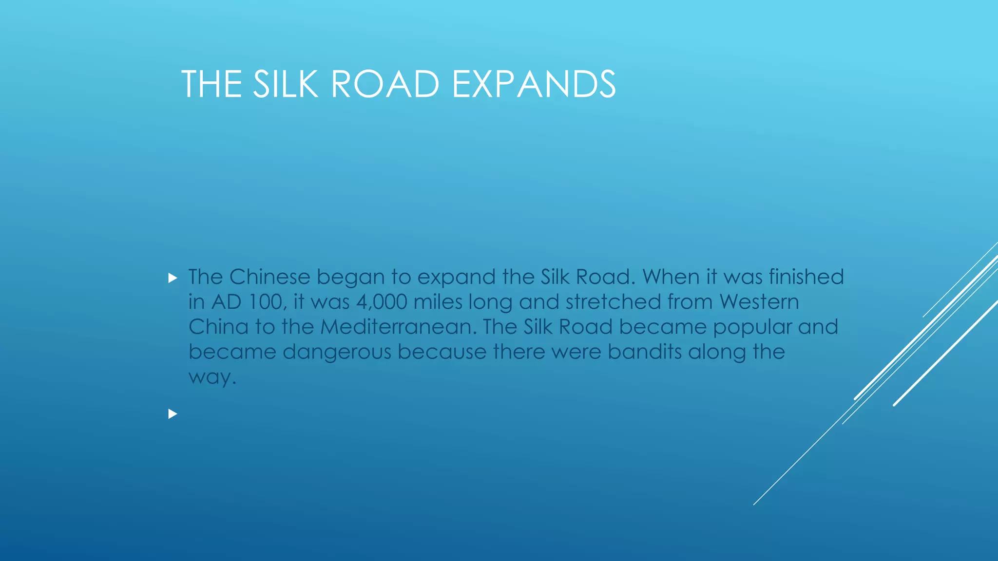 The Silk Road | PPTX
