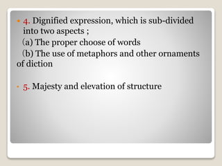 On the sublime | PPTX