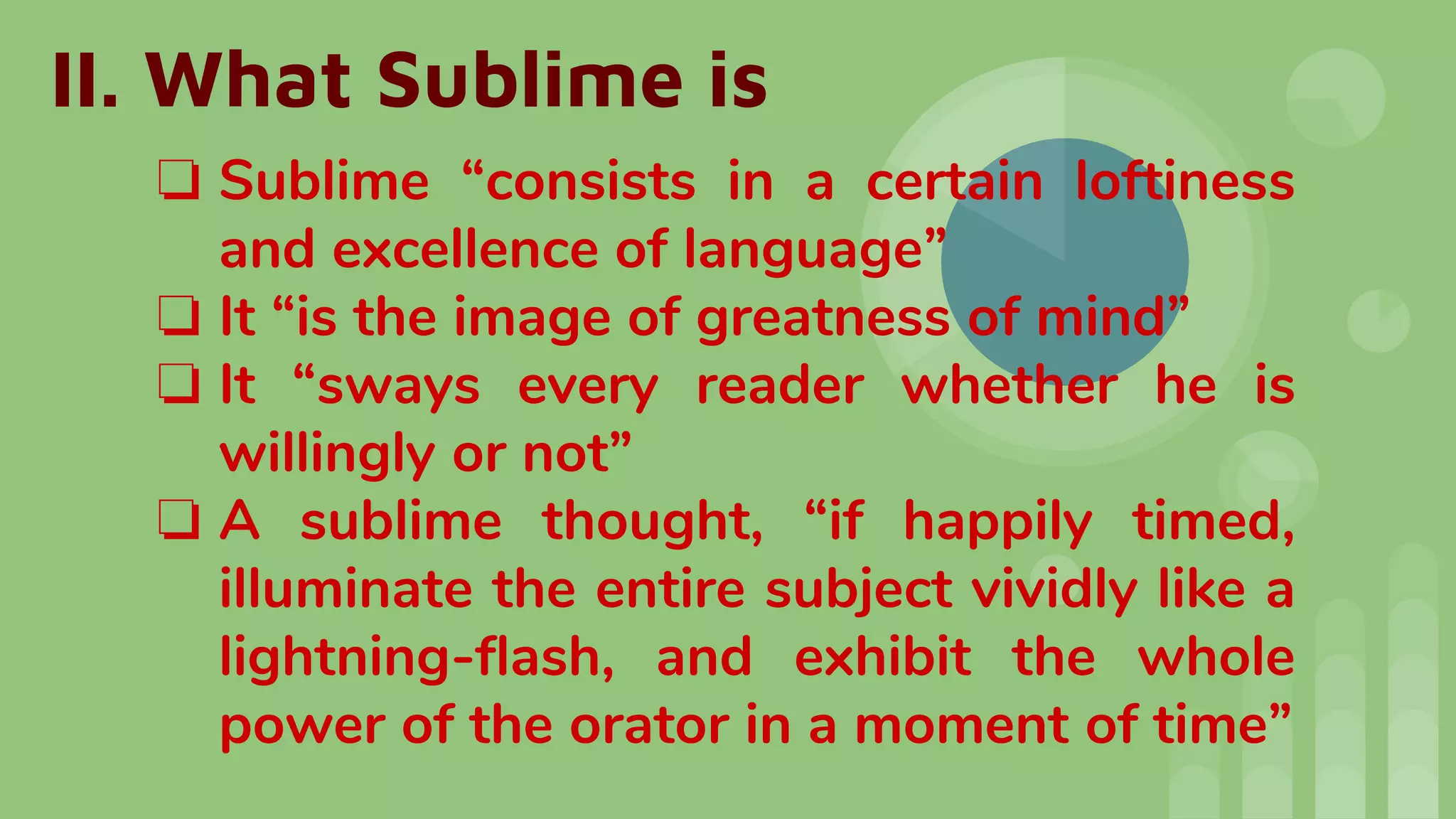 Longinuous-On the sublime | PPTX