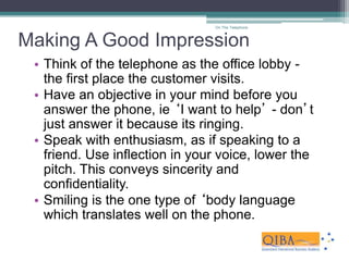 On the Telephone.ppt