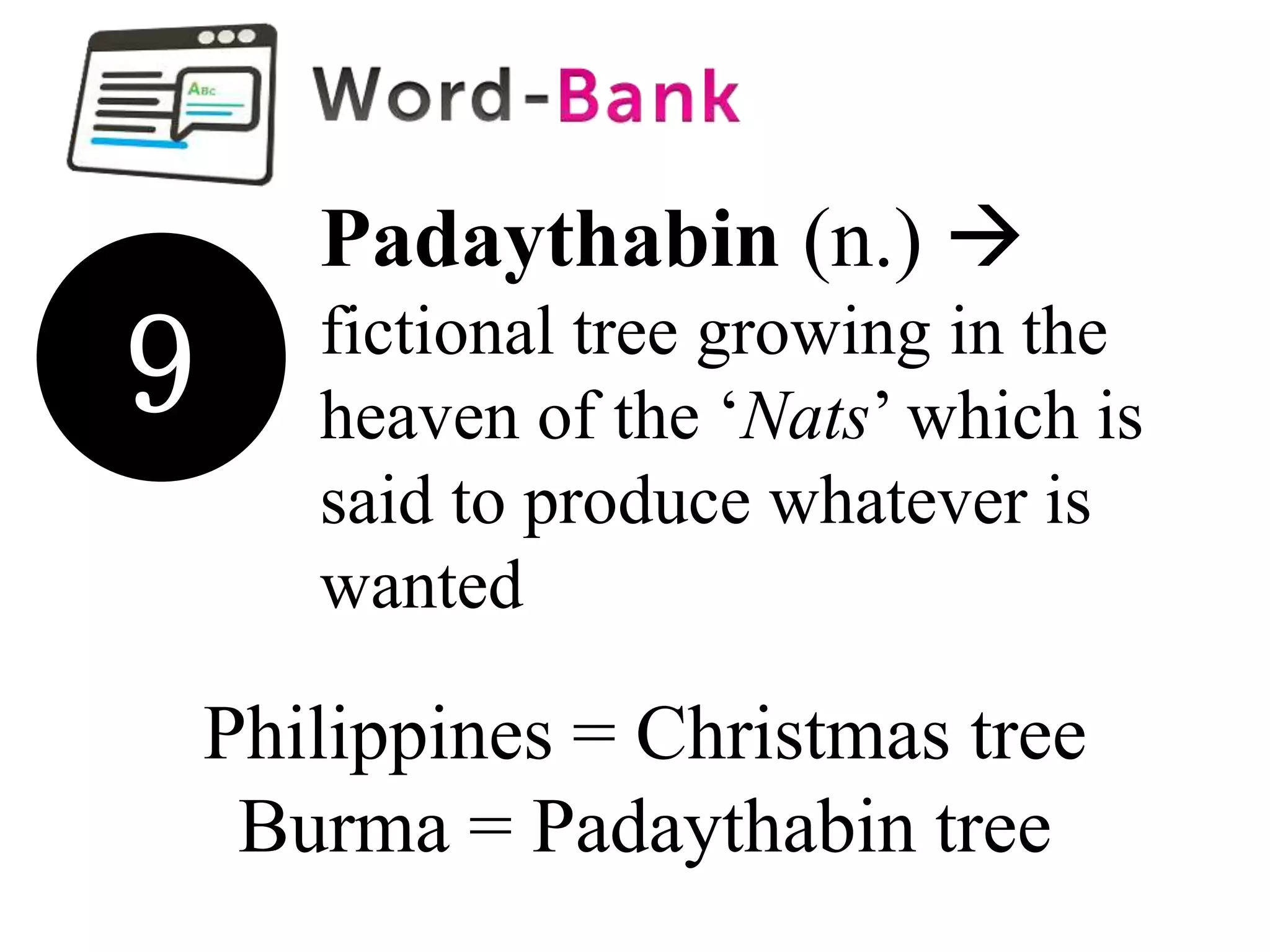 On the Three Evils by Prime Minister U Nu | PPTX