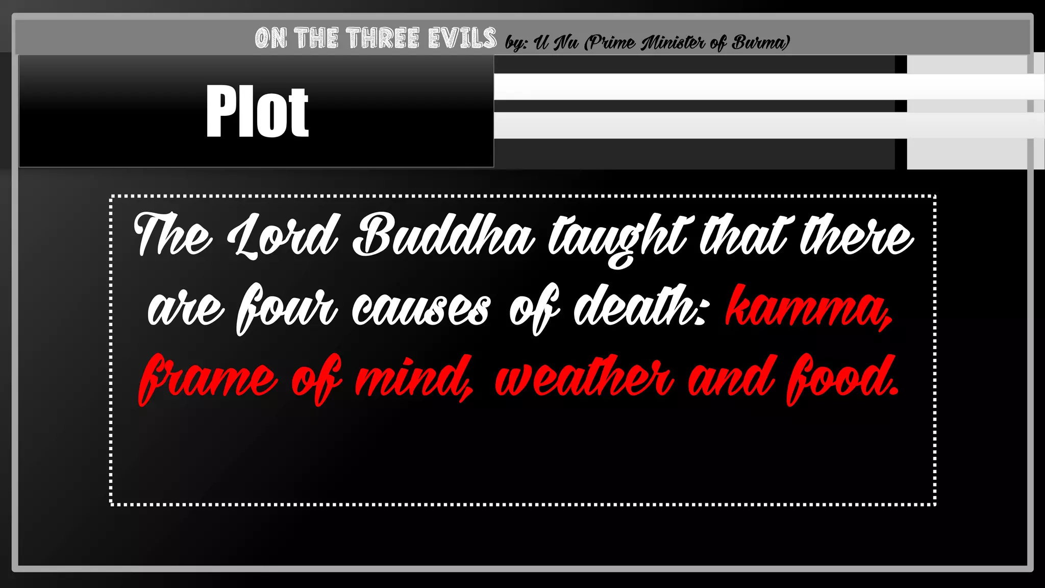 On the three evils by Li | PDF