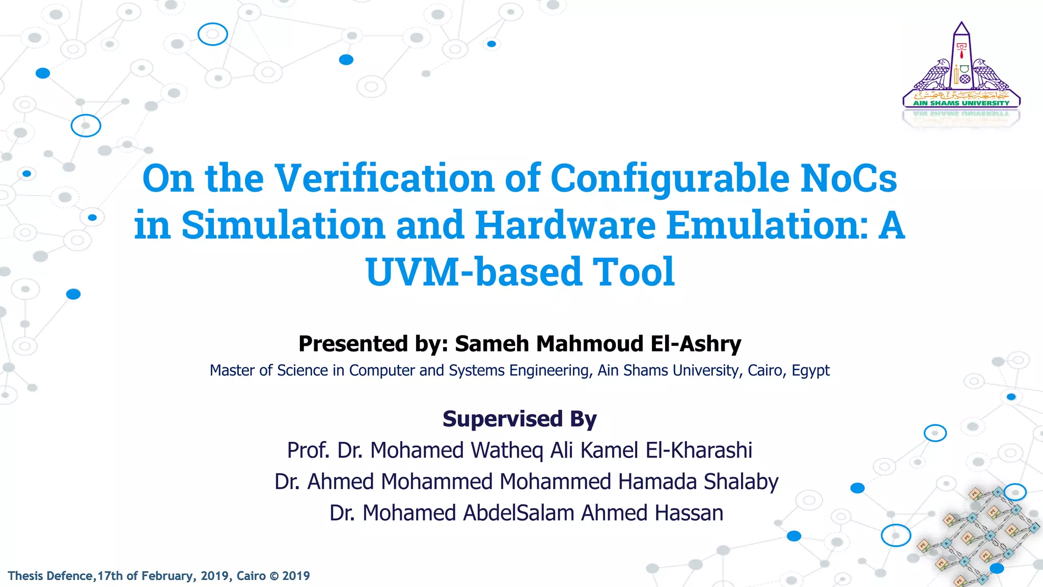 On The Verification Of Configurable Nocs In Simulation And Hardware