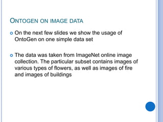 OntoGen Extension for Exploring Image Collections | PPTX | Databases | Computer Software and ...