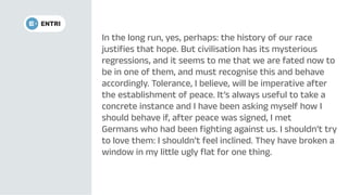 On Tolerance essay detailed analysis part 1 | PDF