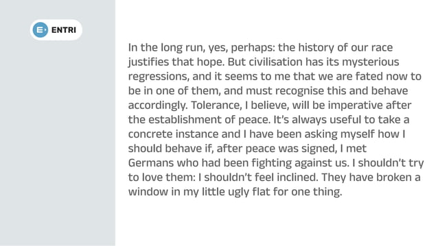 On Tolerance essay detailed analysis part 1 | PDF