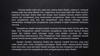 Ontologi | PPTX