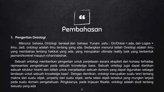 Ontologi | PPTX