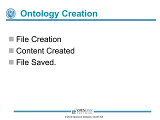 Linked Open Data (LOD) Cloud & Ontology Life Cycles | PPT