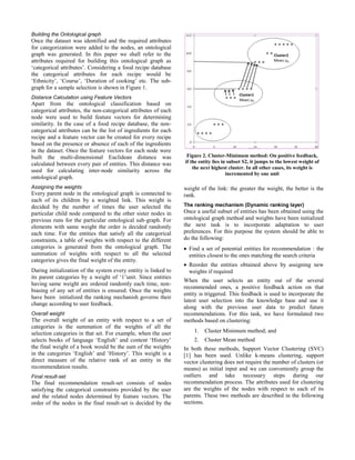 Ontological and clustering approach for content based recommendation systems | PDF