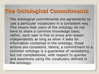 Ontologies | PPT