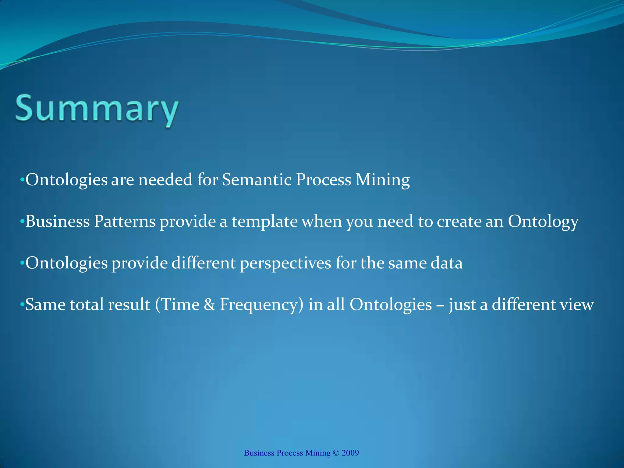 Ontologies And Process Mining | PPT