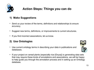 Ontologies gramene tutorial | PPT