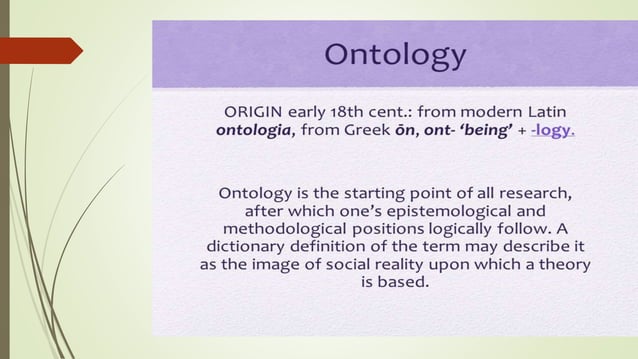 Ontology | PPTX
