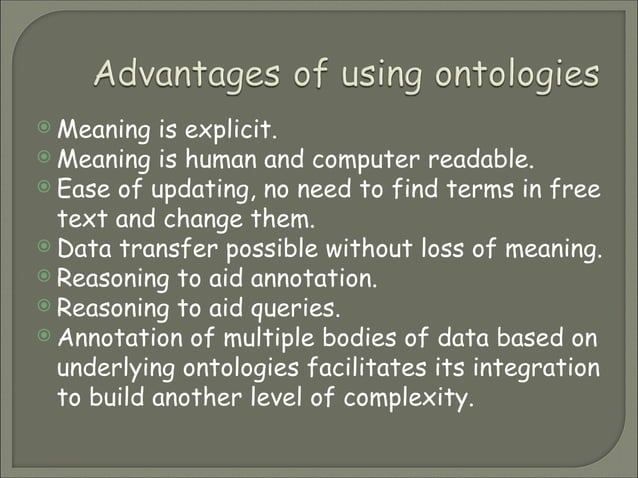 Ontology Tutorial | PPT