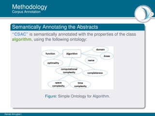 Ontology based approach for annotating a corpus of computer science abstracts | PDF